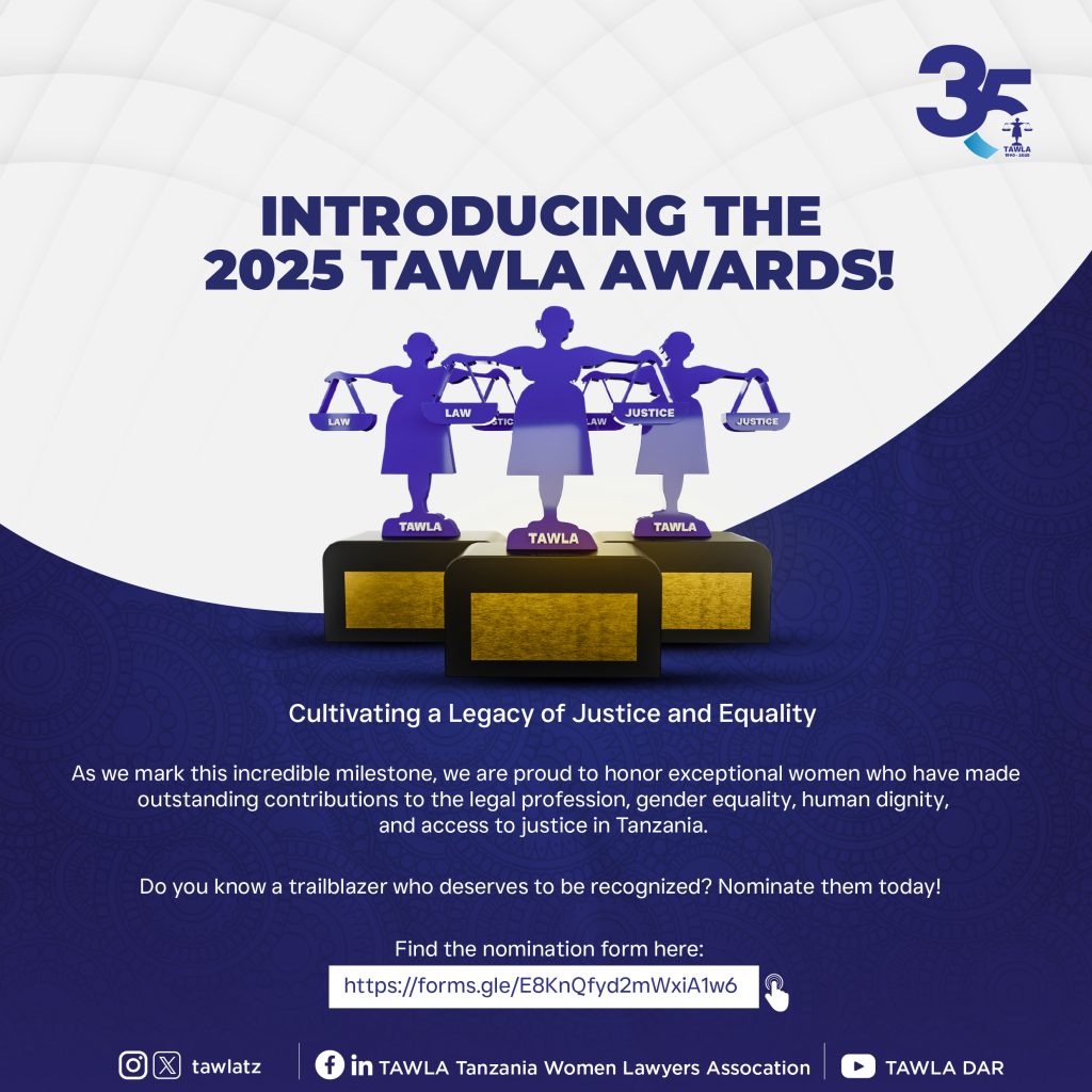 2025 TAWLA Awards Nomination Form - TAWLA